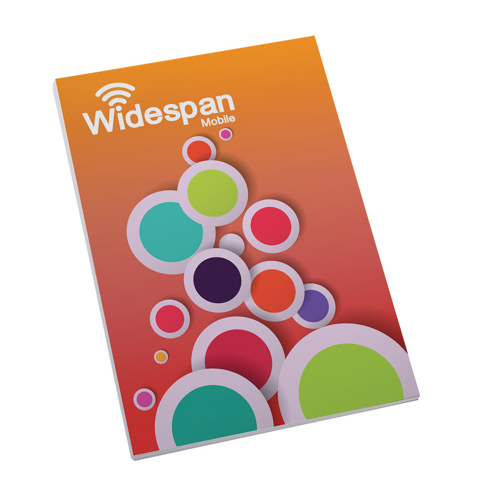 A4 Desk Notepad With Wrap Cover | Print Run